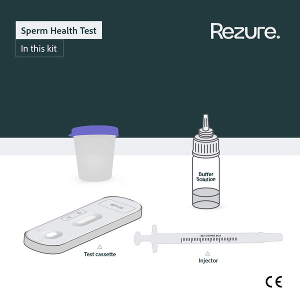 Sperm Count and Male Fertility Rapid Home Test Kit | Rezure Health